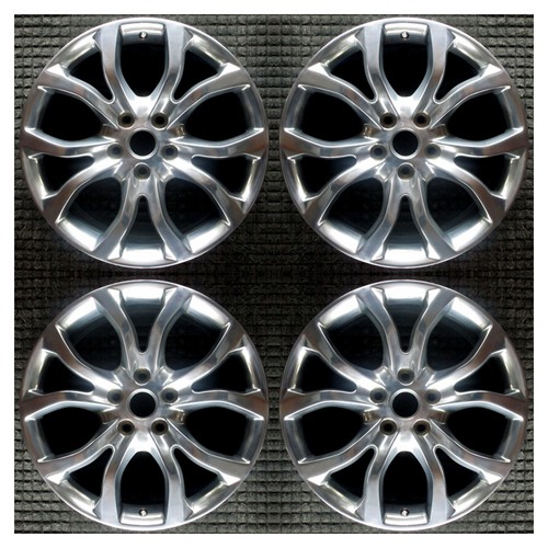 Set 2016 2017 2018 2019 2020 Dodge Durango OEM Factory Polished Wheels ...