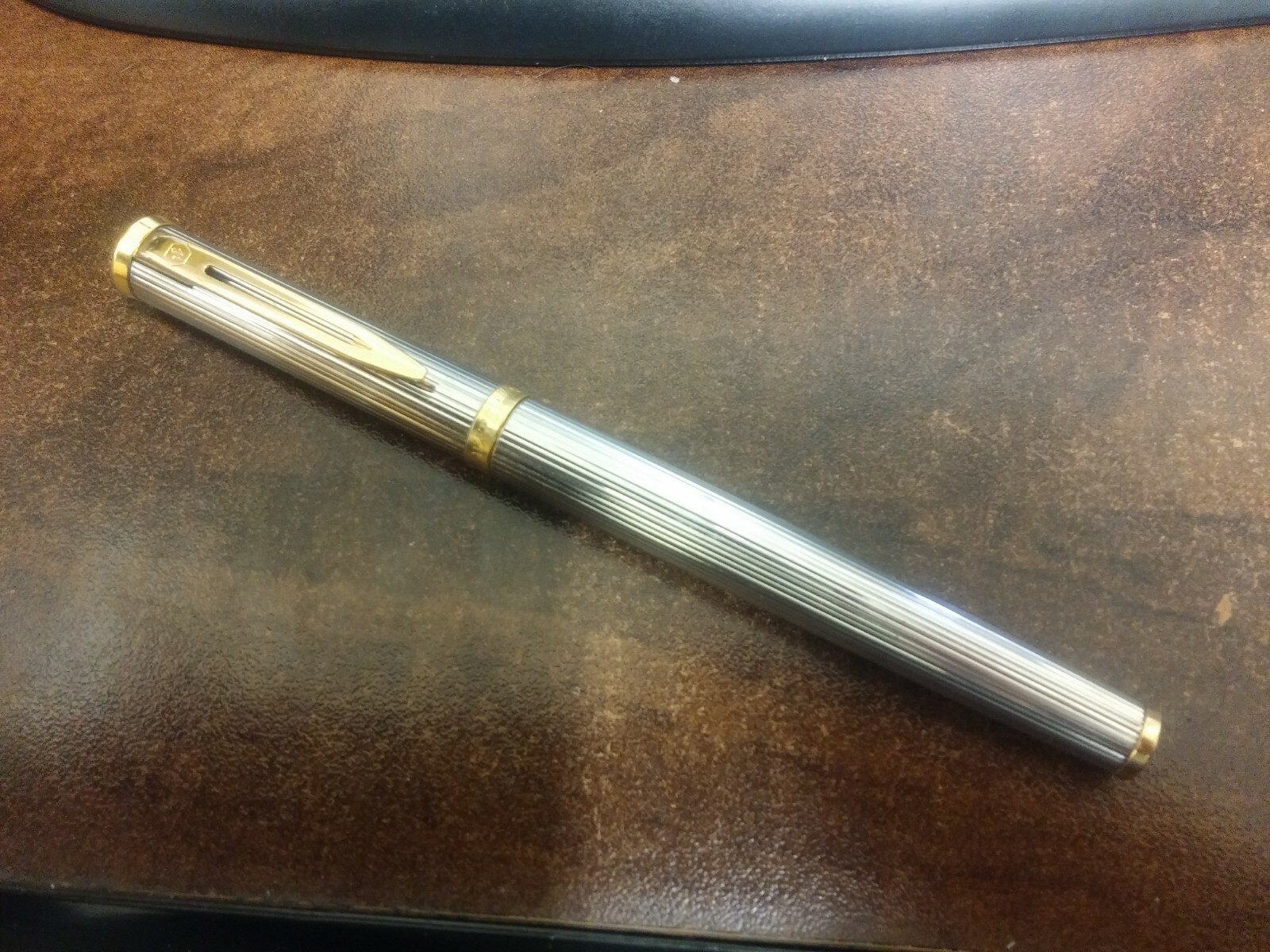 SUPERB MINT WATERMAN PREFACE SILVER & GOLD 18ct FOUNTAIN PEN | eBay