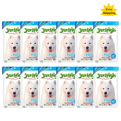 Jerhigh Stick Fish Low Fat Dog Puppy Treats Food Snack Health Healthy ...