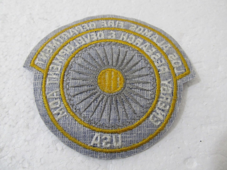 LOS ALAMOS FIRE DEPARTMENT ENERGY RESEARCH PATCH NEW MEXICO NM USA DOE ...