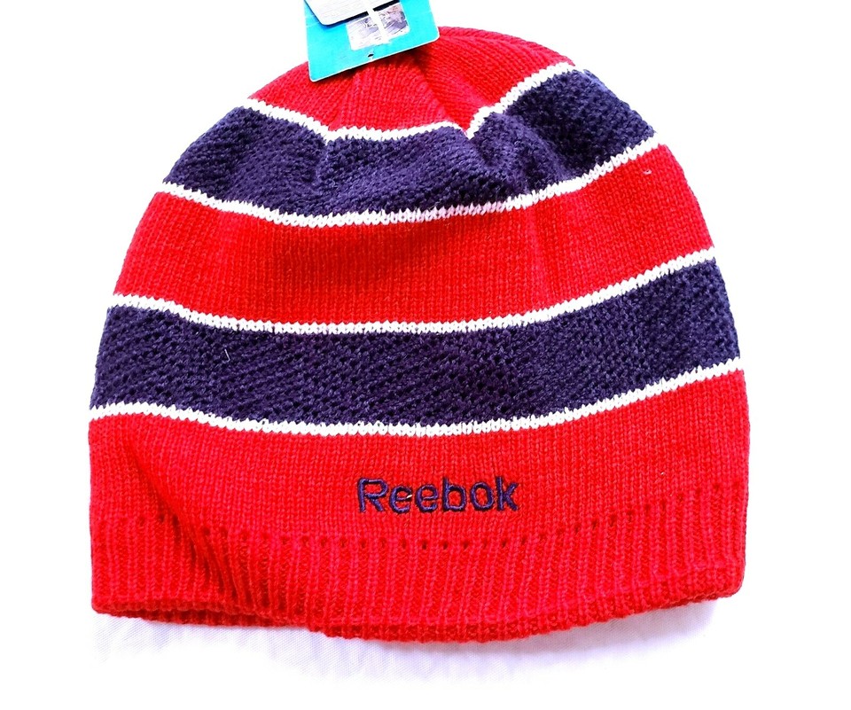 Washington Capitals Women's Cuffless Knit Beanie Hat Ski Cap Toque NHL ...