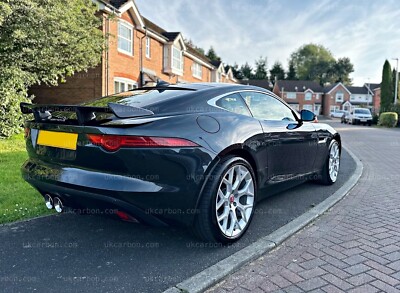 Jaguar F Type Spoiler Carbon Fibre SVR Style Rear Boot 2014 - 2019 by ...
