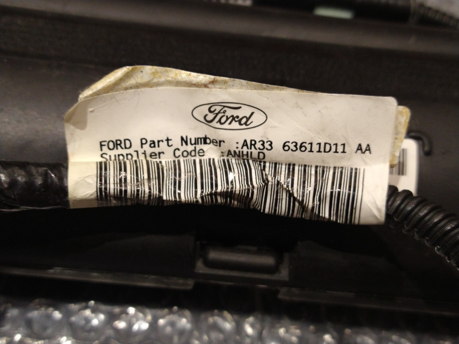 Ford OEM LH Driver Side Seat AlRBAG AR33-63611D11-AA | eBay