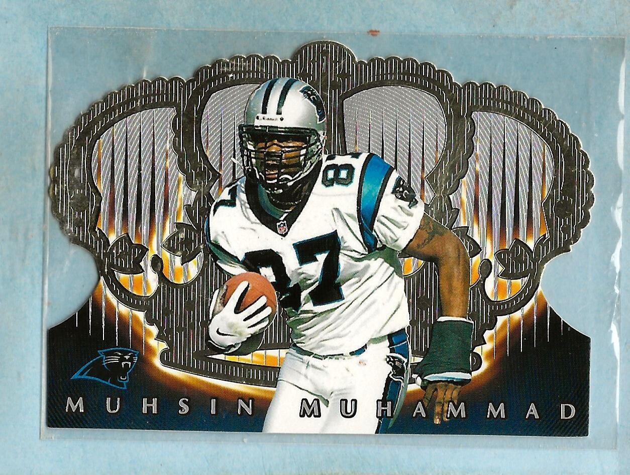 MUHSIN MUHAMMAD - 1998 Pacific Crown Royale - #20 - Panthers - Comb ...