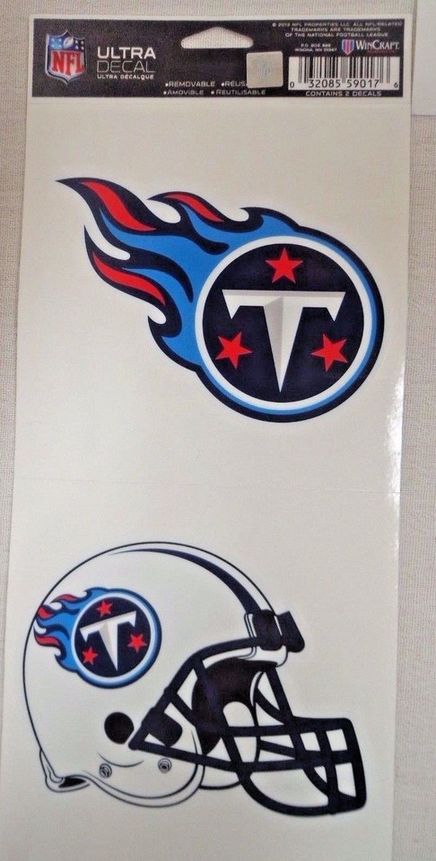 NFL Ultra Decals 2 Pack Set Removable Reusable Sticker Wincraft | eBay