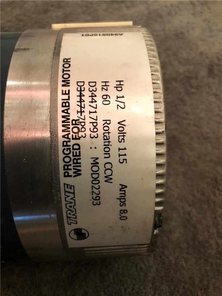 Trane MOD02293 D344717P93 Variable Speed Blower Motor 2016 ...