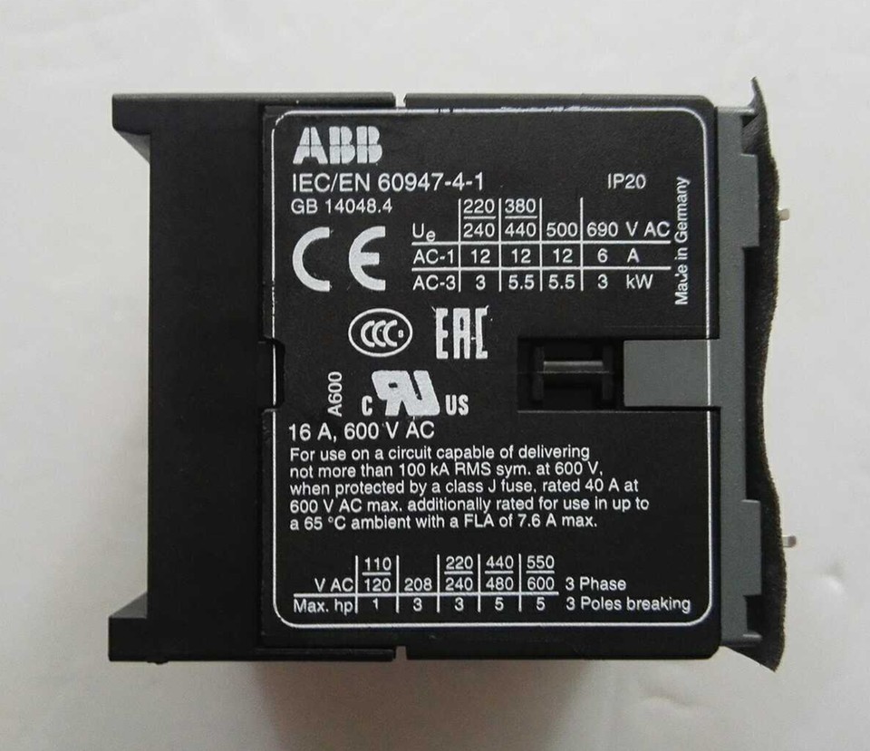 ABB Micro Contactor B7-22-00 24V B7-22-00-P 24V | eBay