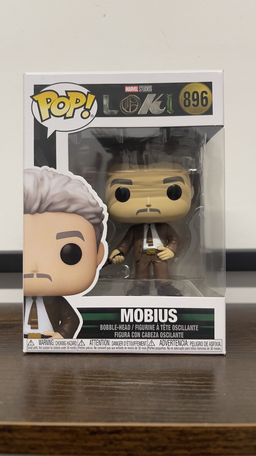 Funko Pop! Loki Series Mobius Pop! Vinyl Figure #896 | eBay