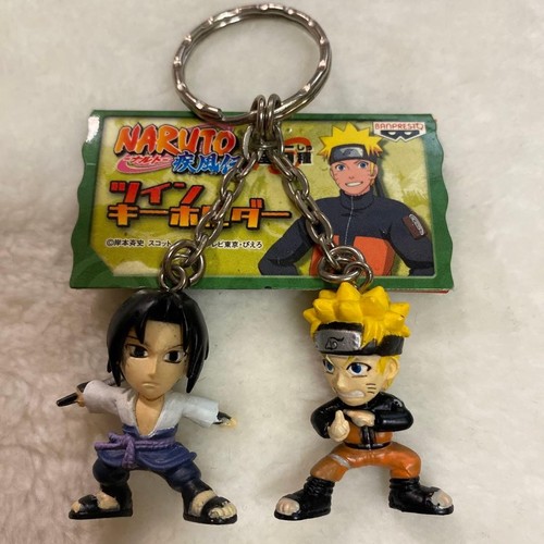 Naruto Sasuke Twin Keychains 2pcs Plastic 2in Anime Used Collectible | eBay