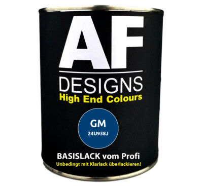 250ML Basislack GeneralMotors 24U938J Impulse Blue Metallic ...