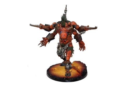 Warhammer Beastmen Ghorgon Well Painted BG8 | eBay