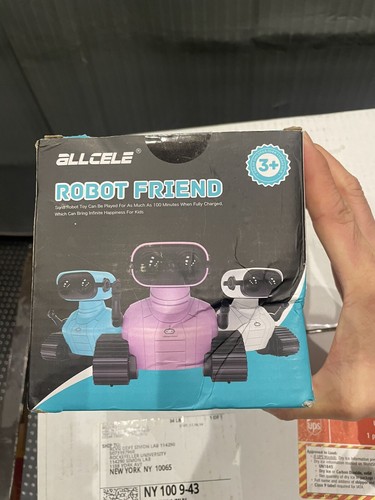 Allcele Girls Robot Toys, Rechargeable Rc Robots for Kids, Remote ...