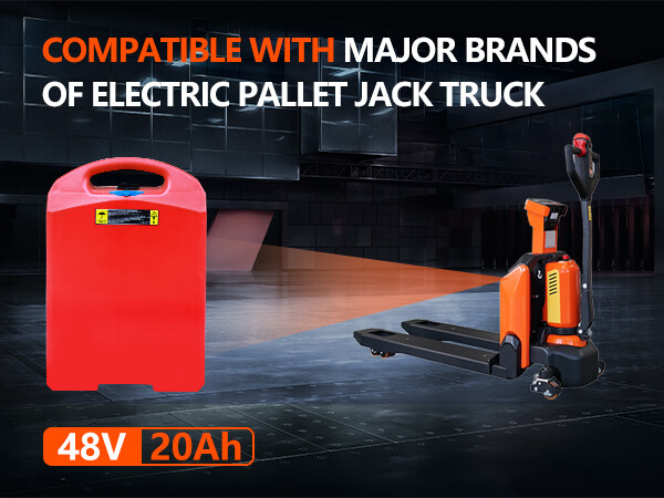 48V 20Ah LiFePO4 Battery for Electric pallet jack Heli/Jiali DC20 CBD18 ...