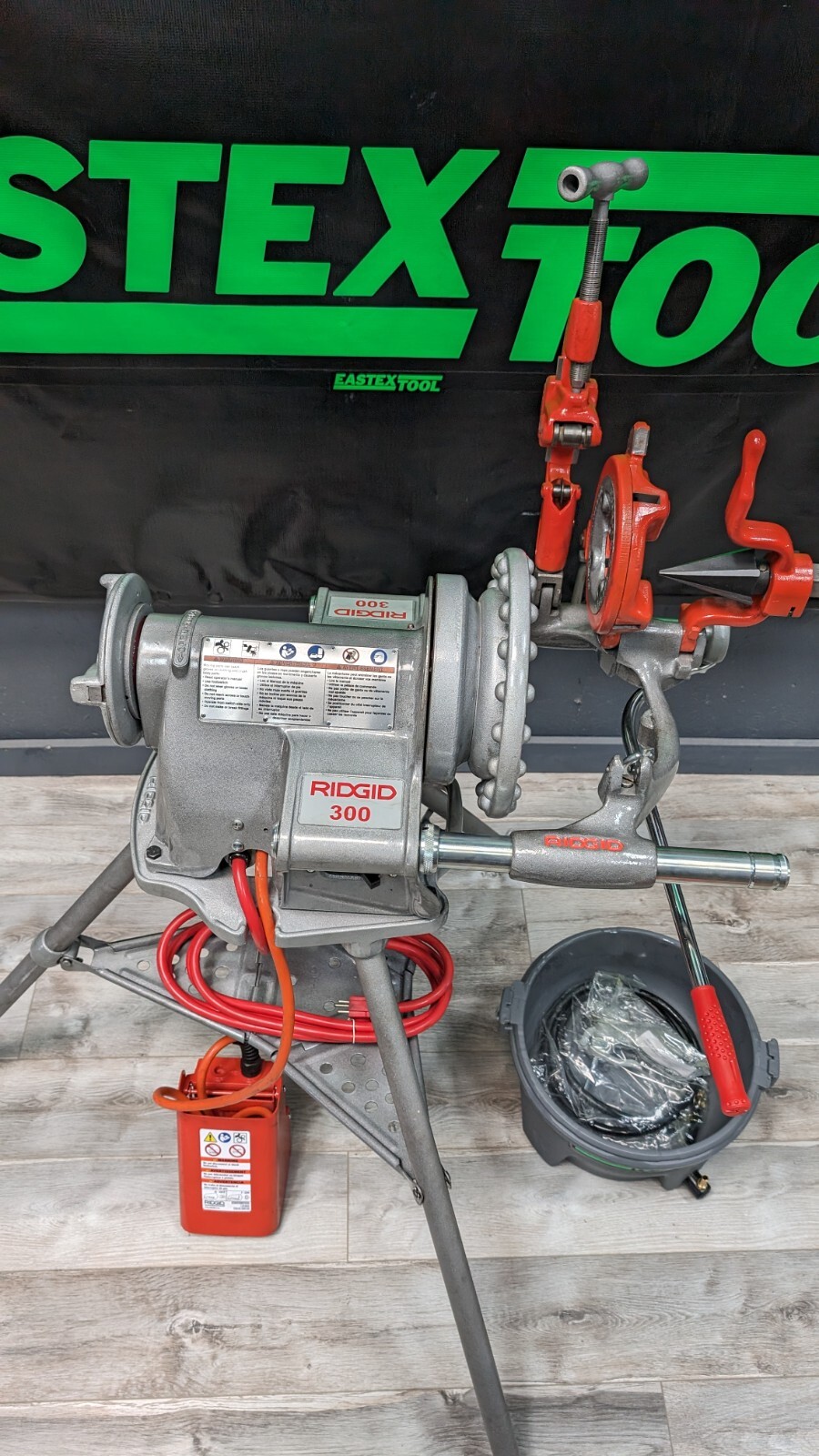 Ridgid 300 Pipe Threading machine, REFURBISHED BY EASTEX TOOL, LLC | eBay