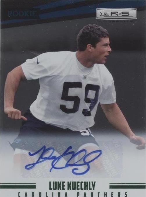 2012 Panini Rookies & Stars Longevity - Rookie Luke Kuechly #189 ...