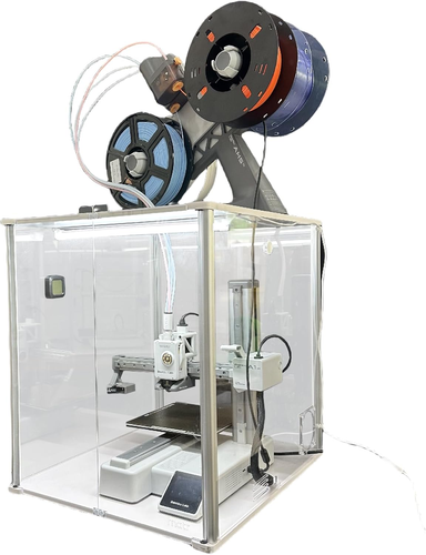 3D Printer Enclosure for Bambu Lab A1 Mini & AMS Lite, Reserved Cutout ...