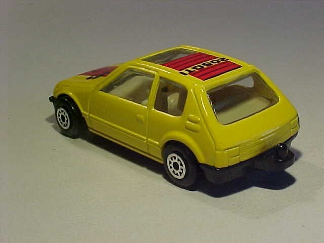 Vintage 3 INCH 1988 Peugeot 205 GTi Edocar 1/64 Diecast Mint Loose | eBay