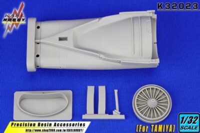 1/32 General Dynamics F-16 Fighting Falcon NSI Seamless Intake Set for ...