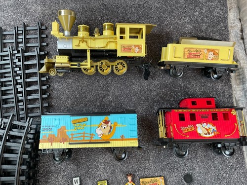 Disney Pixar Toy Story Woody's Roundup Railroad Train Set Tested ...