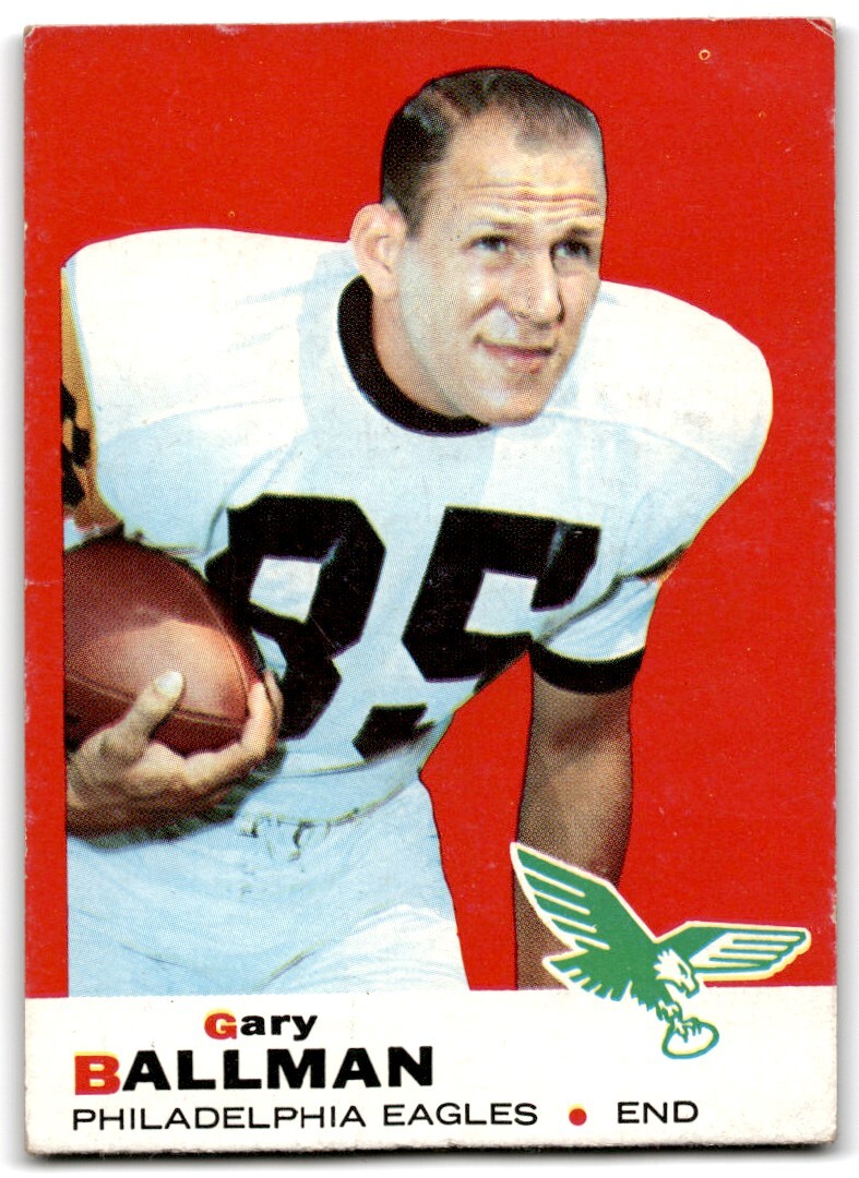 1969 Topps Gary Ballman Philadelphia Eagles #41 | eBay