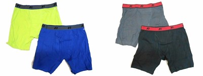 RUSSELL ADVANCED COTTON PERFORMANCE 2 OR 4 PACK MEN'S BOXER BRIEFS ...
