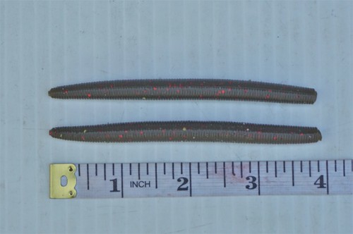 4" Baby Tiki-Stick Soft Plastic Fishing Wave Worms - Pick Quantity ...