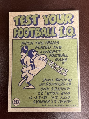 1972 Topps - Pro Action #253 Duane Thomas EX-NM | eBay
