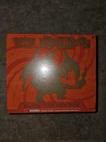 Pokemon XY Evolutions Charizard Elite Trainer Box ETB New & Factory ...