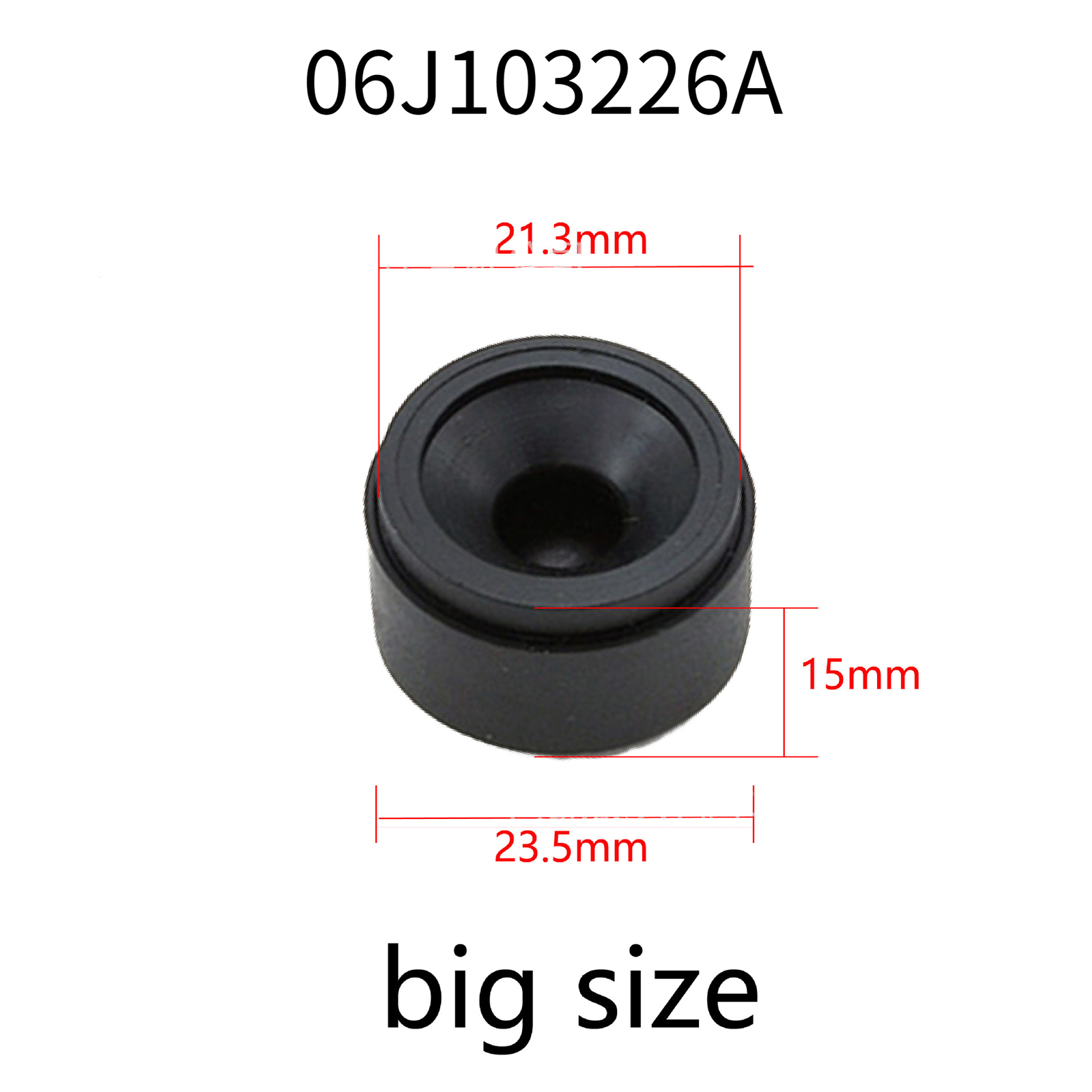 4X Engine Cover Mounting Rubber Grommet 06J103226A 07C103226B For Audi ...