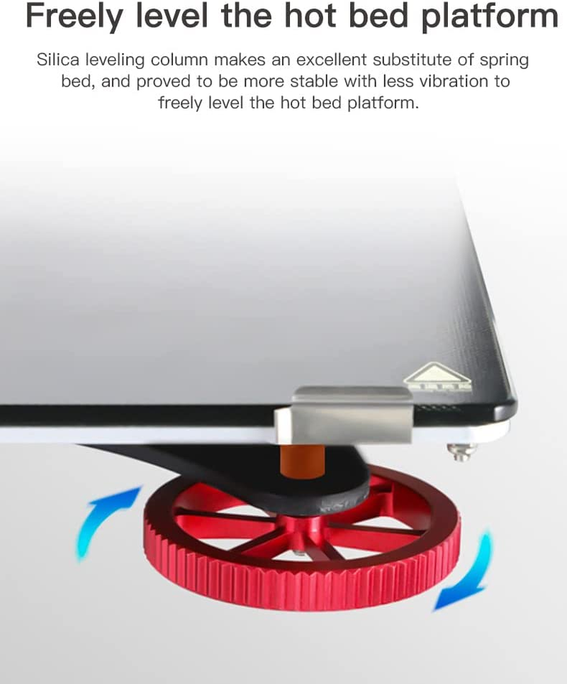 3D Printer Silicone Bed Leveling Mounts 8Pcs, Heatbed Parts, Hotbed ...