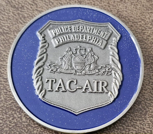 Philadelphia Police Department TAC-AIR Aviation Unit Challenge Coin | eBay