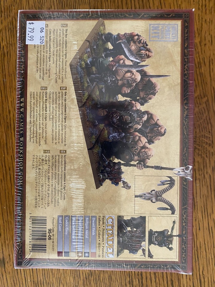 GAMES WORKSHOP 95-06 KIT OGRES OGROS OGER OGRI WARHAMMER FANTASY | eBay
