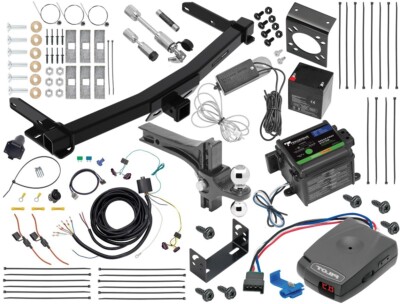 Reese 7.5K Trailer Hitch Pilot Brake Control For 14-25 Durango w Mount ...