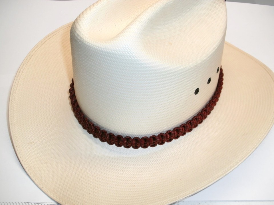 RedVex Cobra Paracord Hat Band - Cowboy Hat Band - Choose your color | eBay