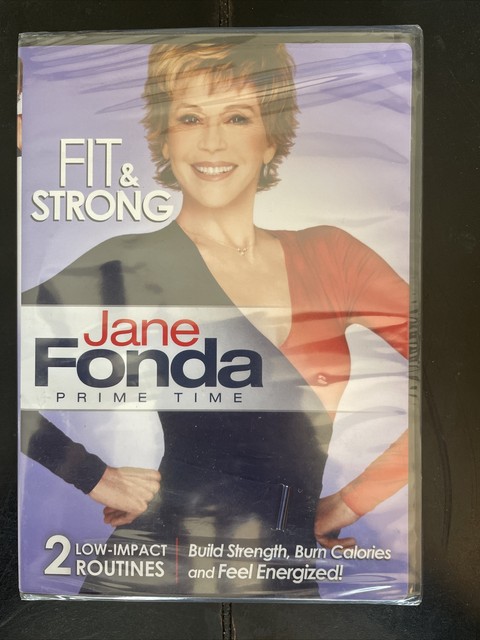 Jane Fonda Fit and Strong Prime Time 2 Low Impact Routines DVD Workout ...