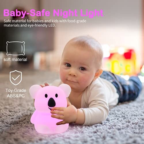 Koala Gifts Night Light For Girlscute Toddler Night Lights Lamp Soft ...