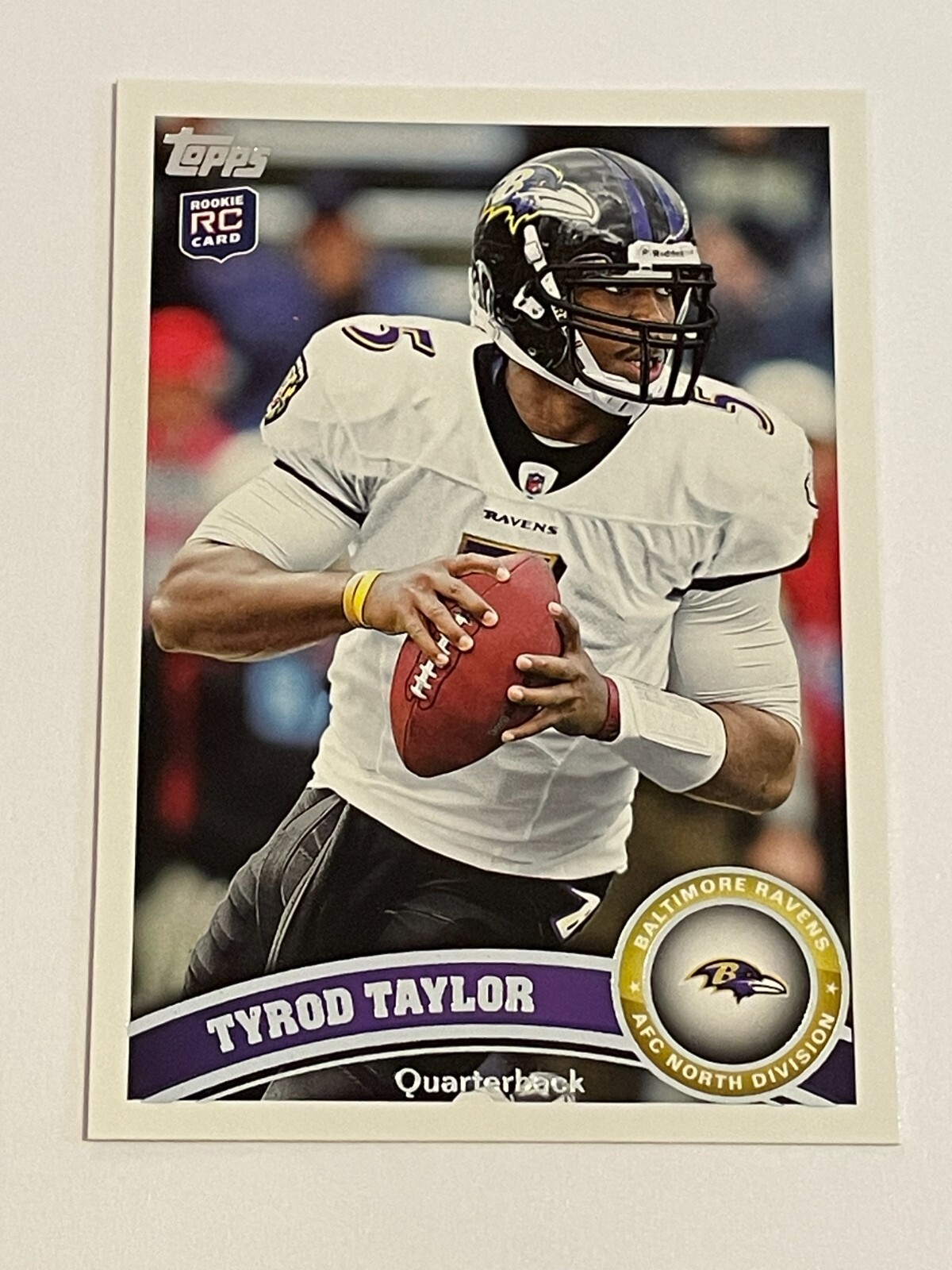 2011 Topps Football Rookie #14 - Tyrod Taylor RC - Baltimore Ravens | eBay