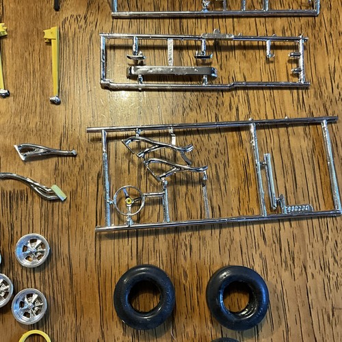 AMT 1/25 1937 Chevy Coupe "Salt Shaker" Plastic Model Kit Started | eBay