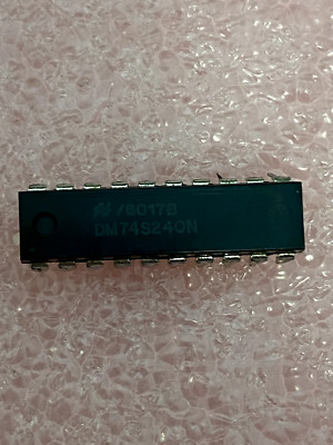 National Semiconductor DM74S240N 1820-1633 IC Buffer TTL/S INV 1-input ...