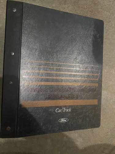 Vintage 1999 Ford Recalls and Technical Service Bulletins Binder Set ...