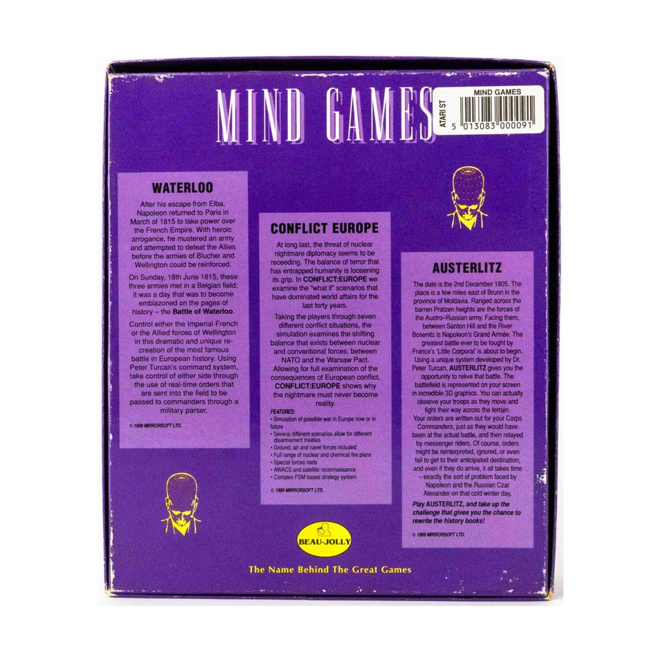 Beau Jolly Video Games Mind Games VG+/EX | eBay