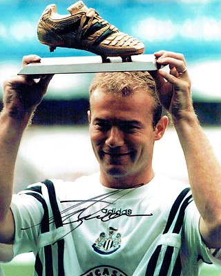 Alan SHEARER Signed Autograph 10x8 Photo +RD COA Newcastle United ...