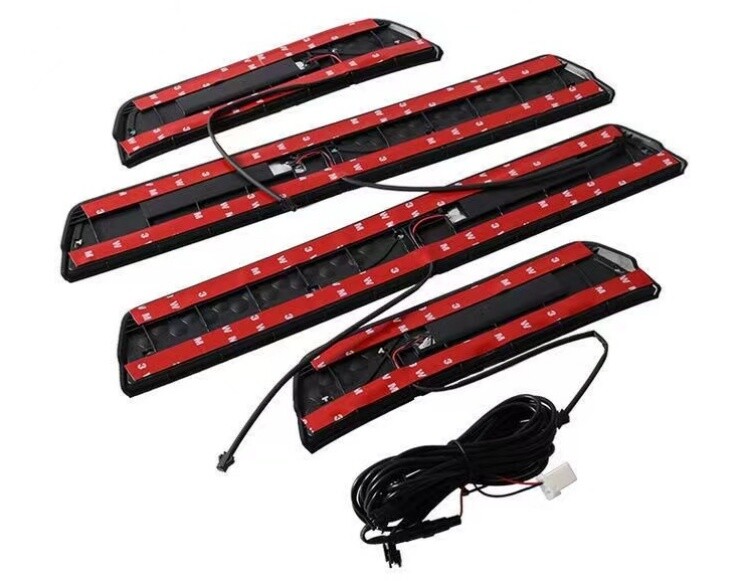 For Honda CRV CR-V 2017-2022 LED Light Door Sill Scuff Plate Guard ...
