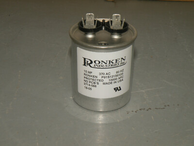 (1) Ronken Metallized Capacitor 15MF 370AC 60Hz NO PCBs P91S12156K05 | eBay