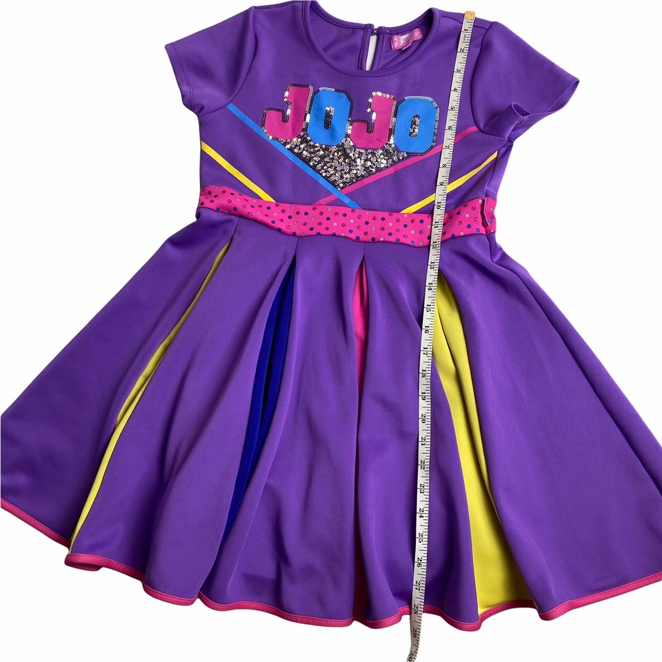 Jojo Siwa closet purple dress sequins cheer skater 14/16 costume Pink ...