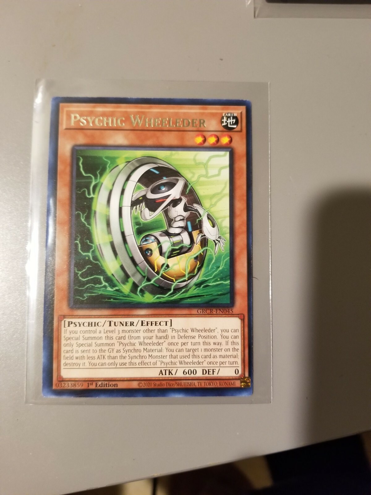 YuGiOh/The Grand Creators: Psychic Wheeleder (GRCR-EN045) (x1) | eBay