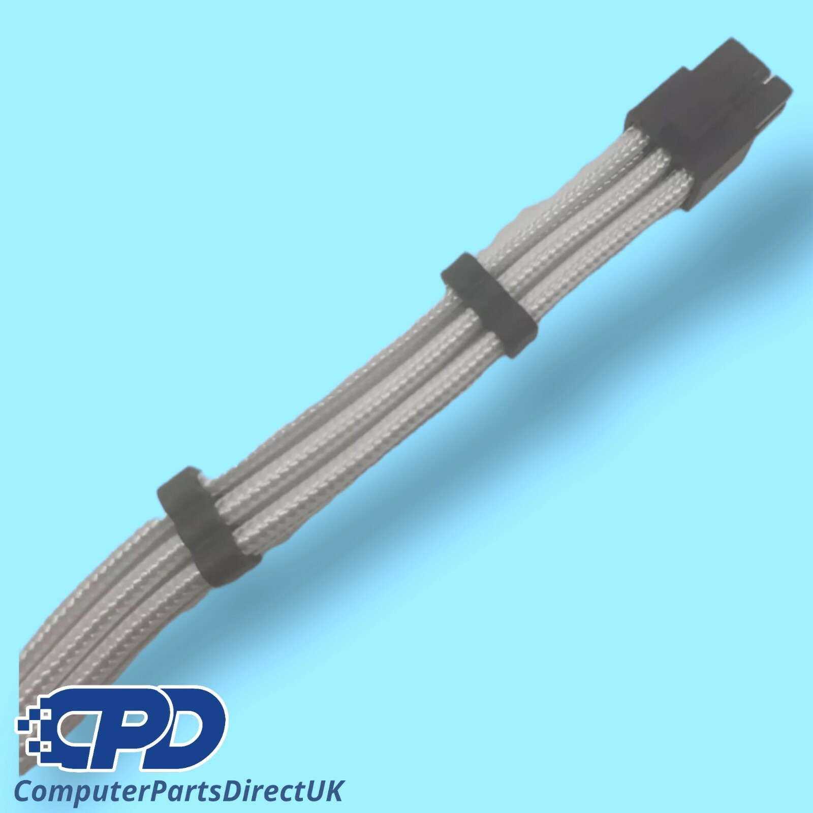 10 PCs Sleek PSU Cable Combs Black - 24pin 8pin 6pin - Cable Management ...