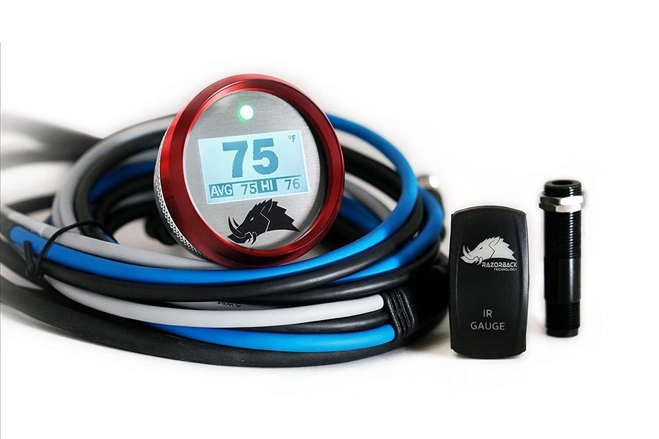 Razorback Belt Temp Gauge Cluster & Mount For 20-22 CanAm X3 Base Model ...