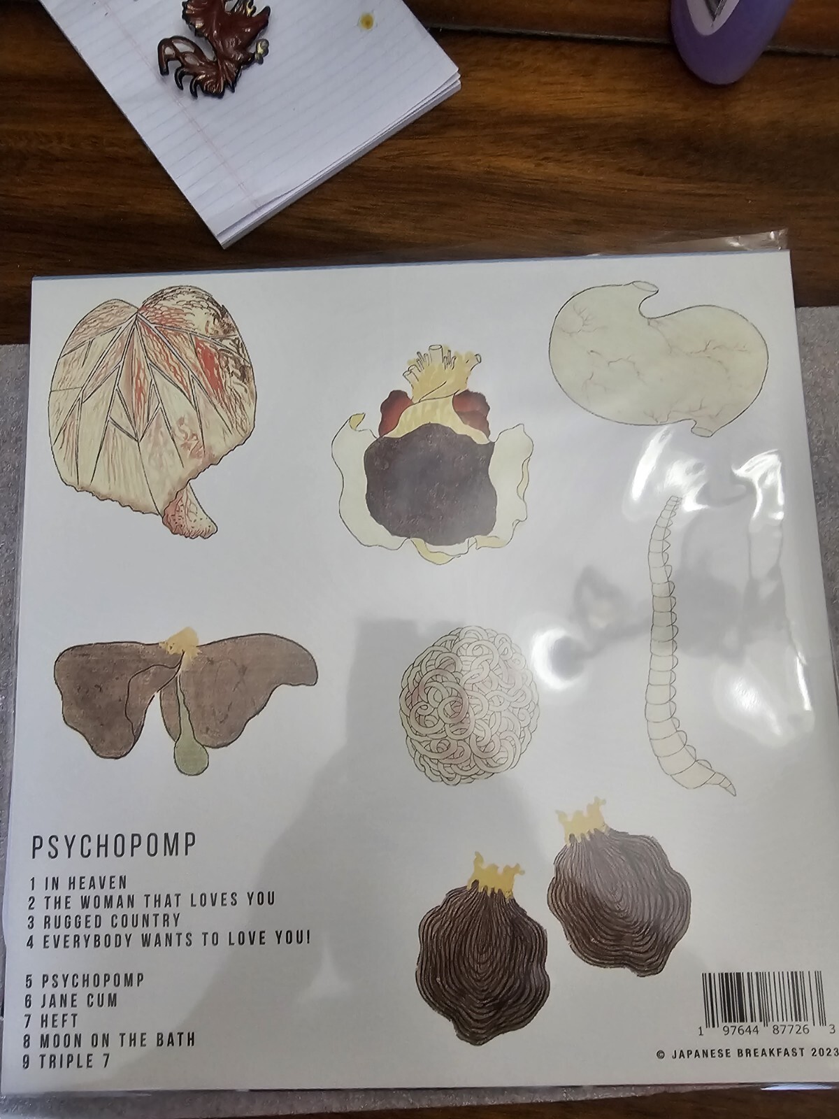 SEALED Splatter Japanese Breakfast Psychopomp 12" EP Vinyl - LE /1000 ...