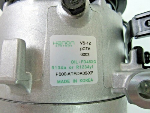 OEM A/C COMPRESSOR W/CLUTCH FITS 2011-2012 HYUNDAI ELANTRA 1.8L 2.0L ...